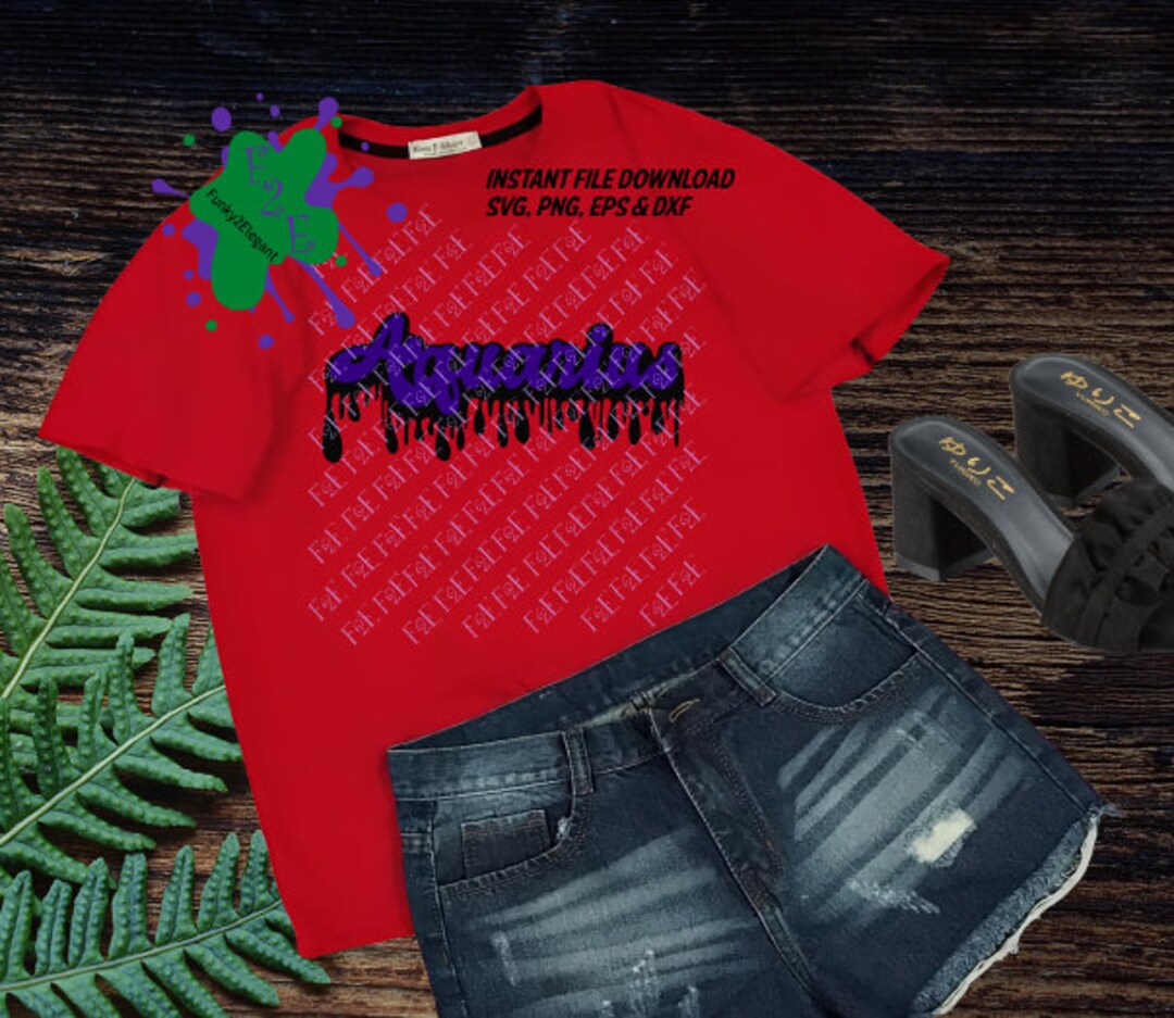 Buy Zodiac Aquarius Lips With Chain SVG, PNG, EPS, Dxf Online in India ...