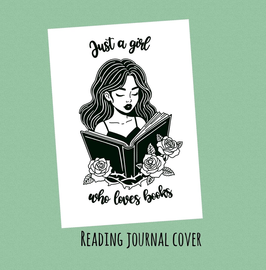 Reading Journal Cover Page Template, A4 A5 US Letter (PDF Download) - Etsy