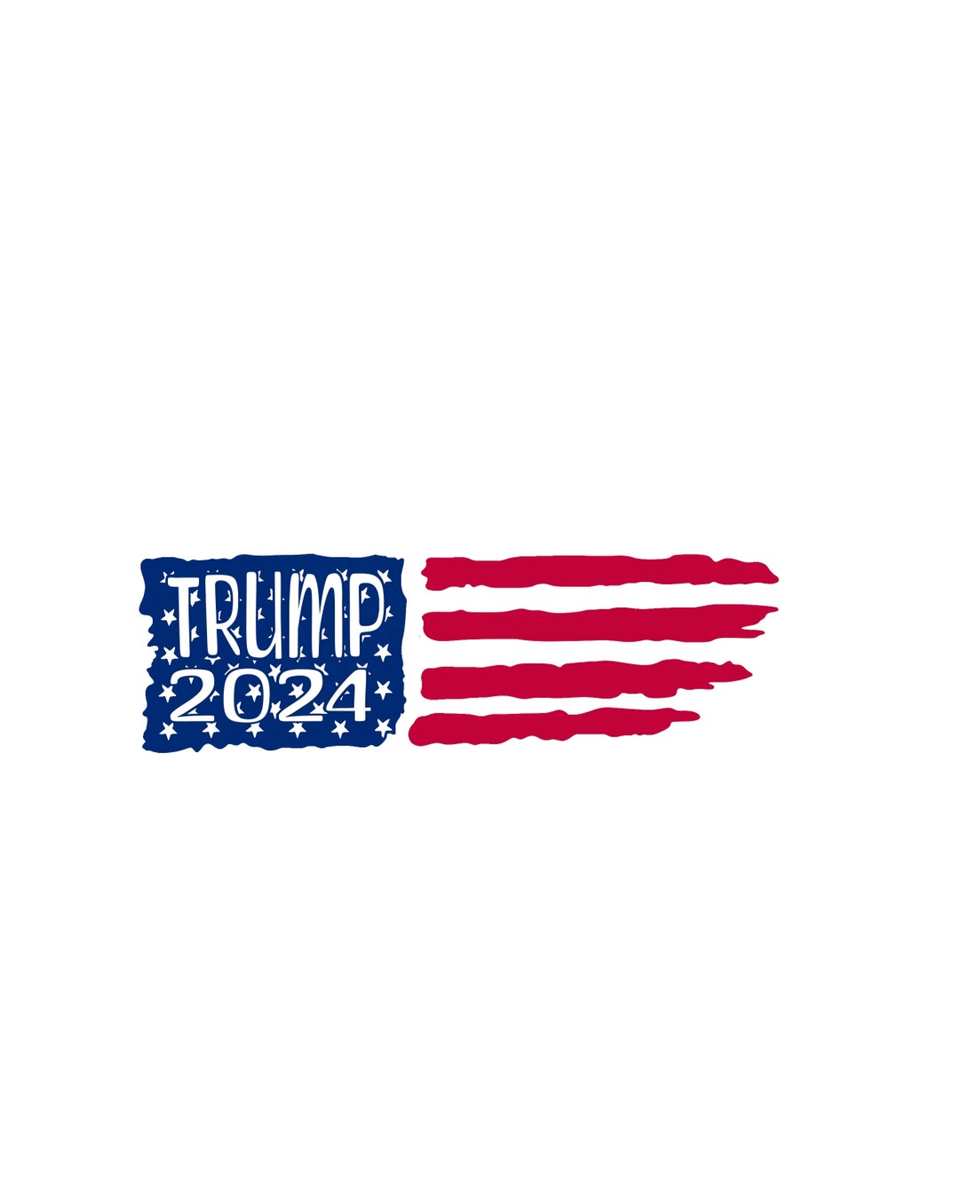 Trump 2024 America American Flag SVG Digital Download Sublimation Art ...