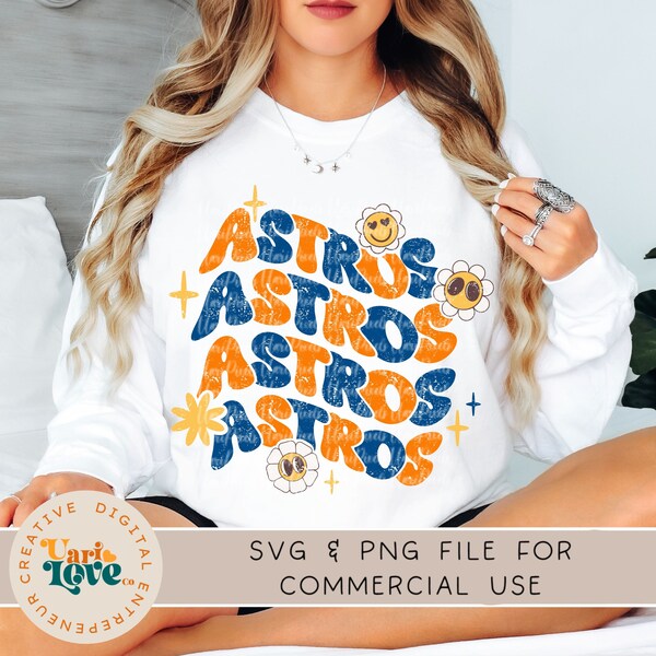 Astros Svg - Etsy