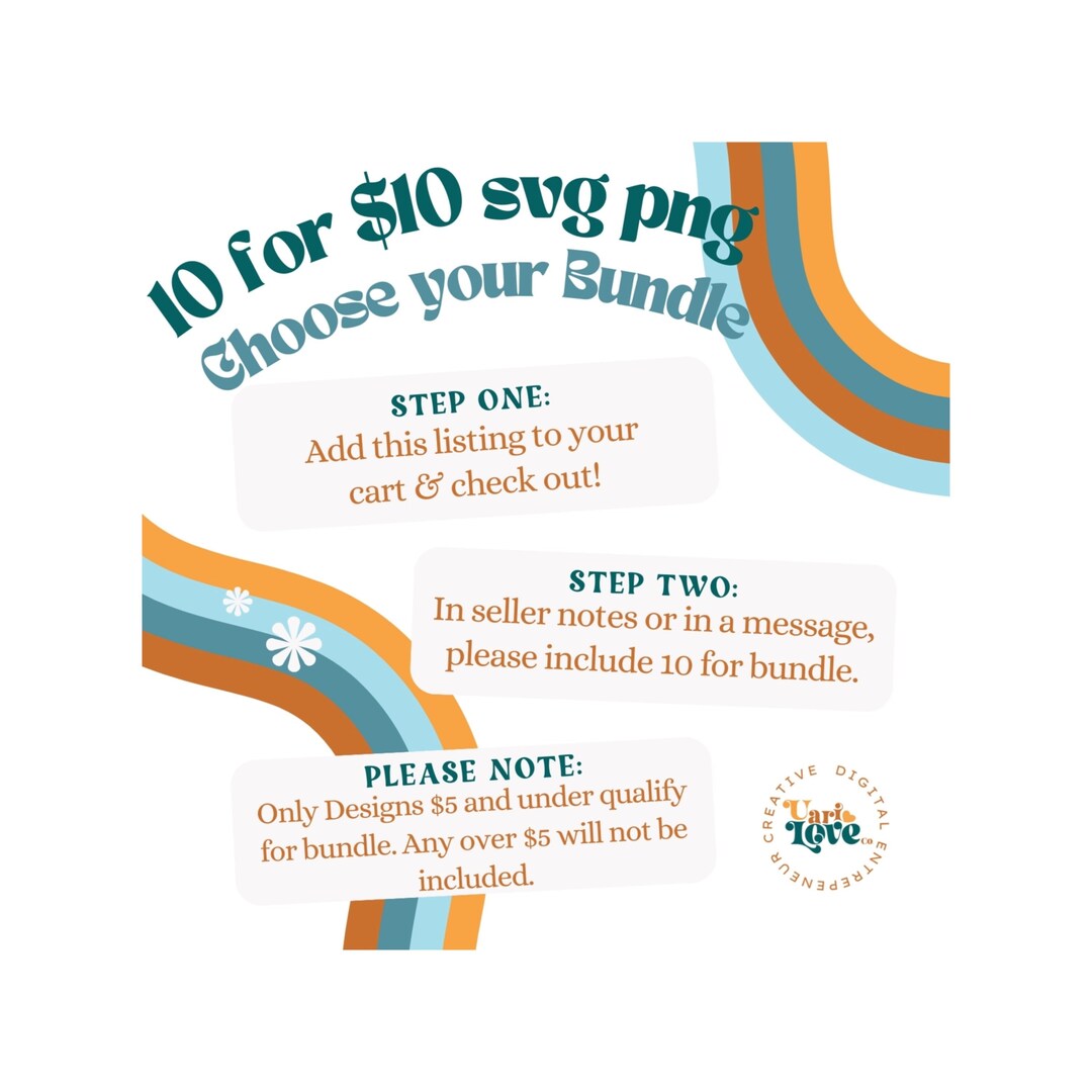 Custom Bundle Svg Png Files for Cutting Machines Cameo Cricut Choose ...