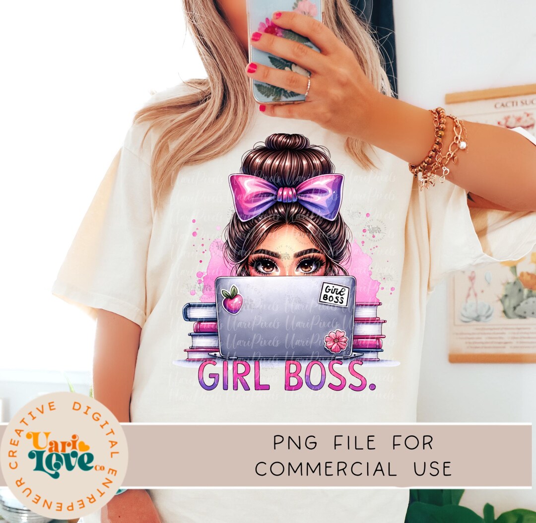 Girl Boss PNG Clipart, Dtf Happy Crafter Png, Glass Jar Png Craft Love ...