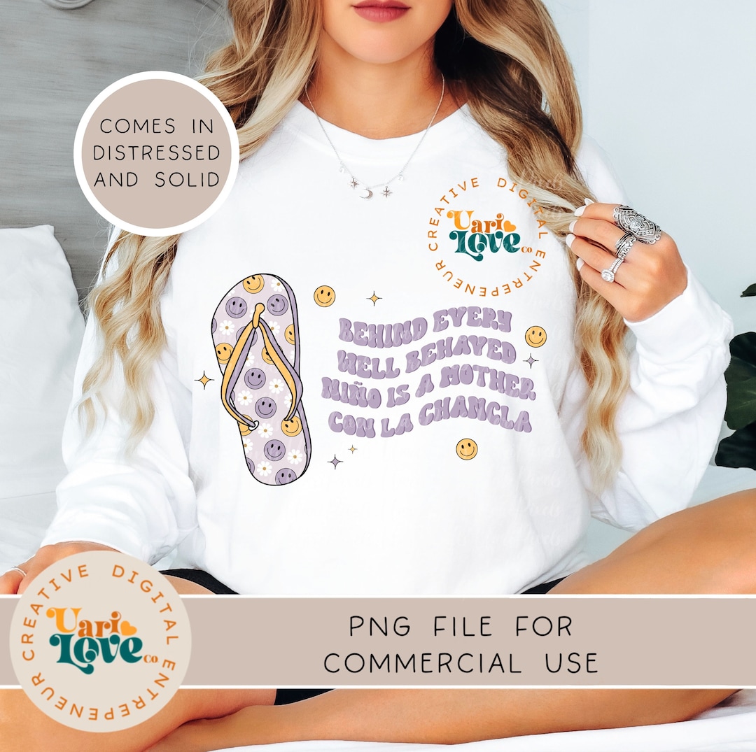 Te Calmas PNG Spanish PNG Hispanic PNG La Chancla Png Puerto Rican Mama ...