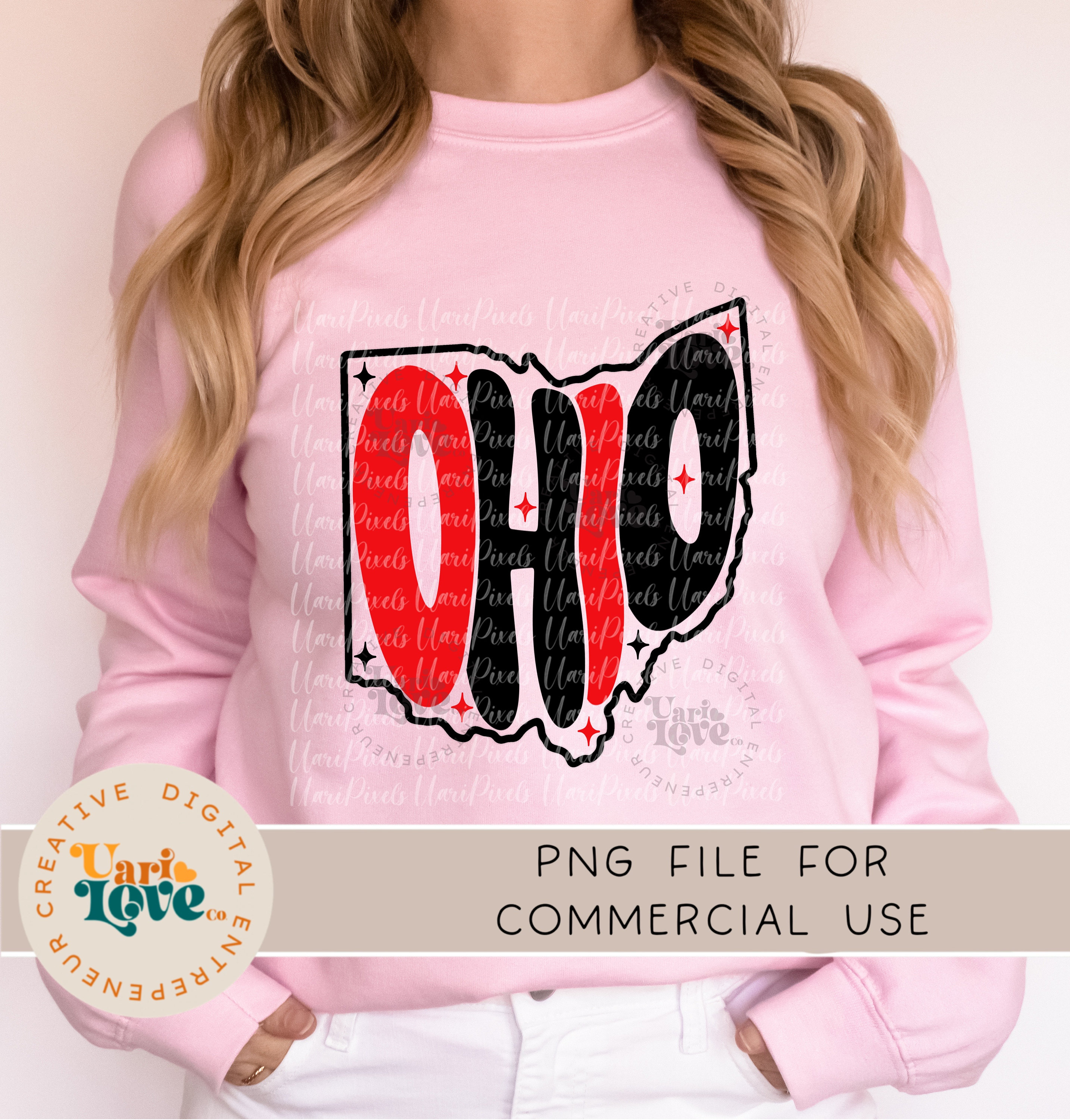 Groovy Ohio SVG PNG, Cute Football Shirt File Ohio Shirt PNG, State of ...
