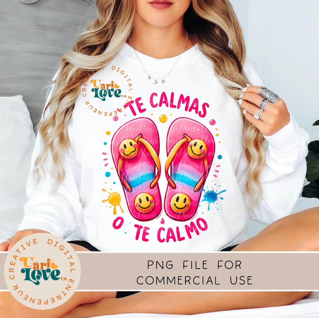 Te Calmas PNG Spanish PNG Hispanic PNG La Chancla Png Puerto Rican Mama ...