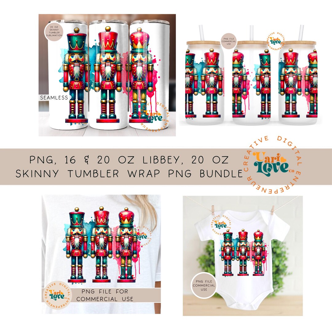 Coquette Nutcracker Christmas PNG Bundle Preppy Uv Dtf Transfer File ...