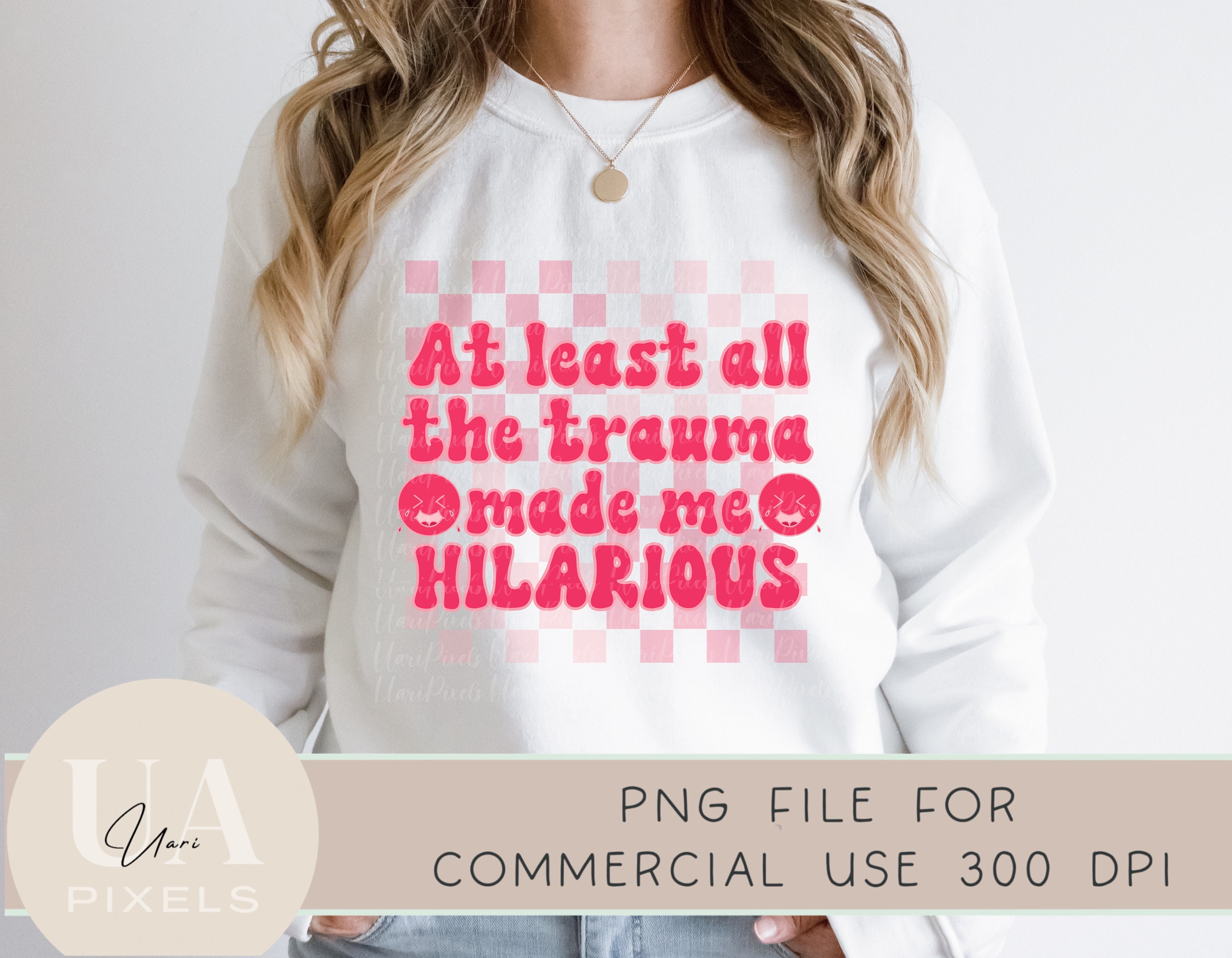 Funny Mental Health PNG for Sublimation Funny Trauma Retro Png for T ...