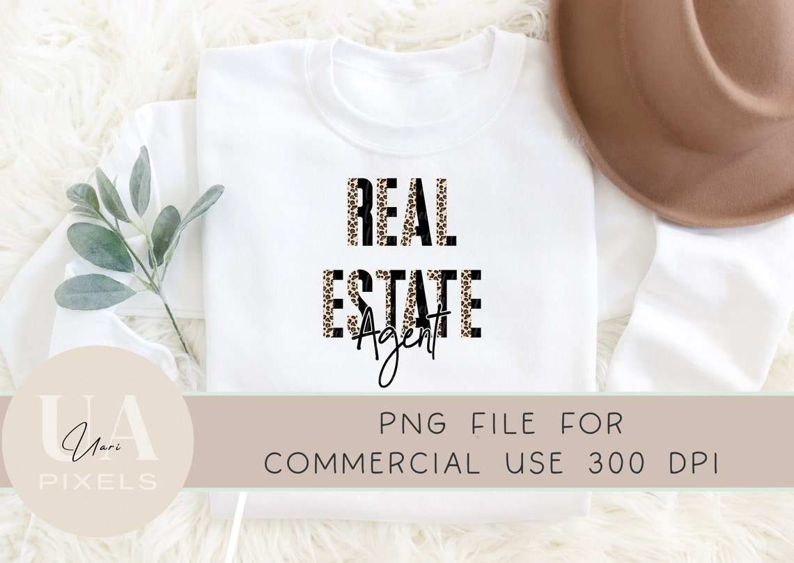 Real Estate Agent PNG for Sublimation Design for Shirt - Etsy