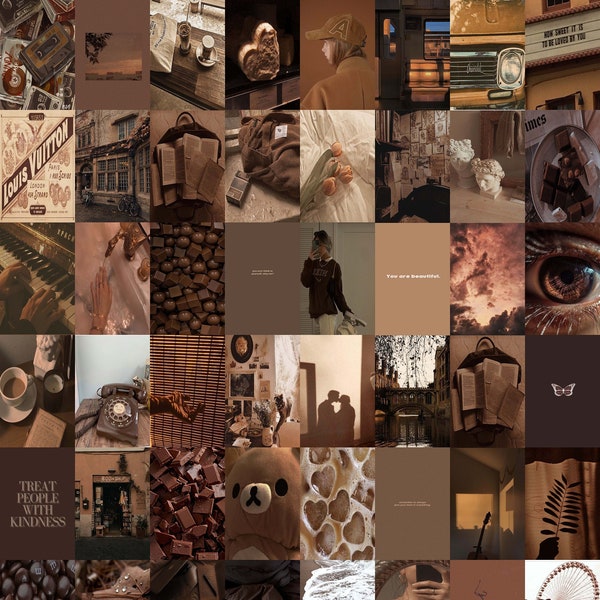 Brown Aesthetic - Etsy