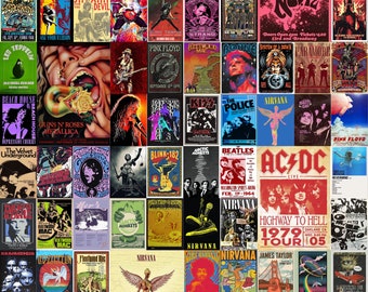 Music Collage Poster - Etsy