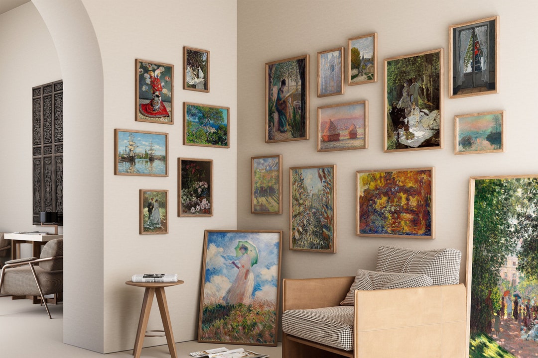 Claude Monet Gallery Art, 280 XIX Century Post-impressionist ...