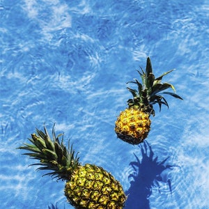 Blue Boujee Wall Print, 130 Baby Blue Aesthetic Poster, Dark Blue Room ...