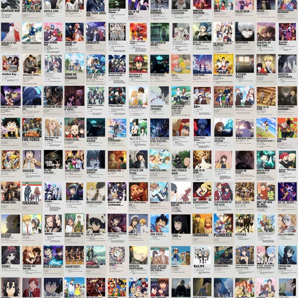 Anime Posters - Etsy