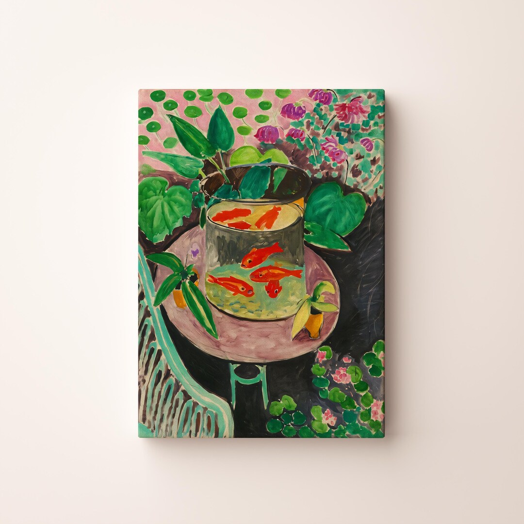 Henri Matisse Goldfish Print, French Expressionist Art (digital ...