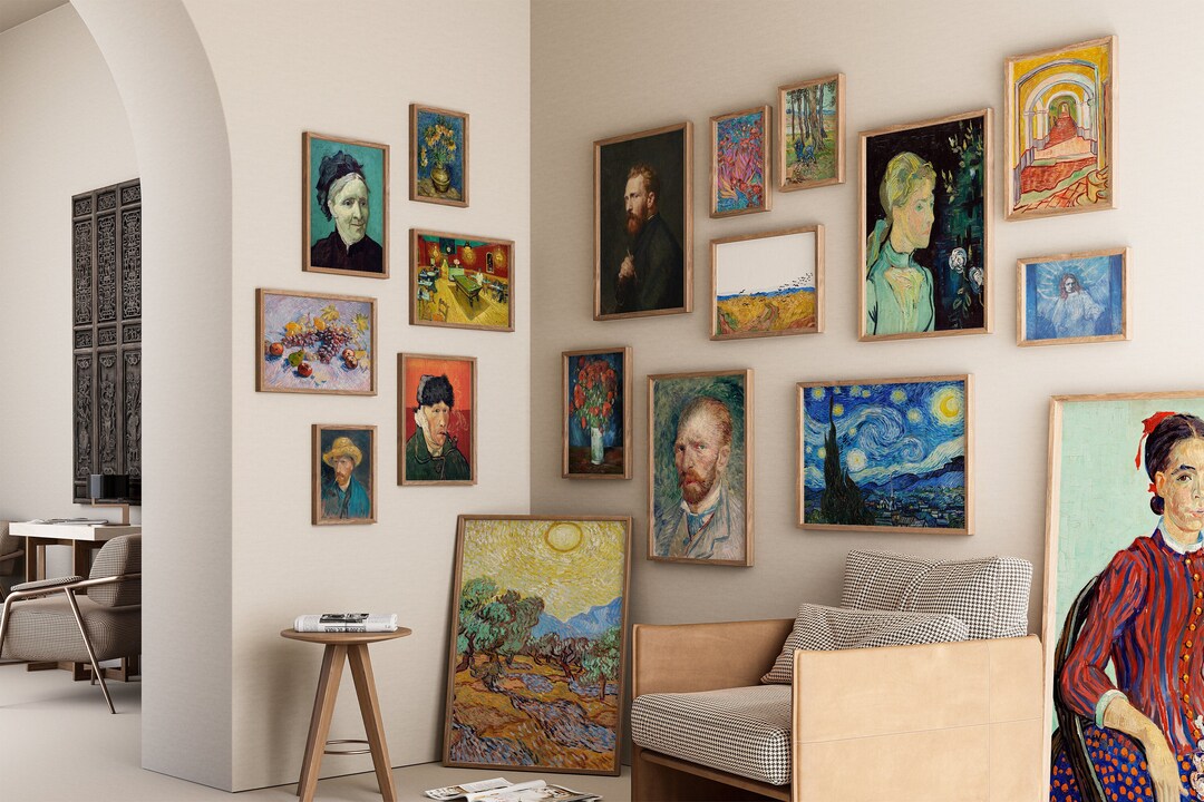 Van Gogh Gallery Art, 200 XIX Century Post-impressionist Masterpieces ...