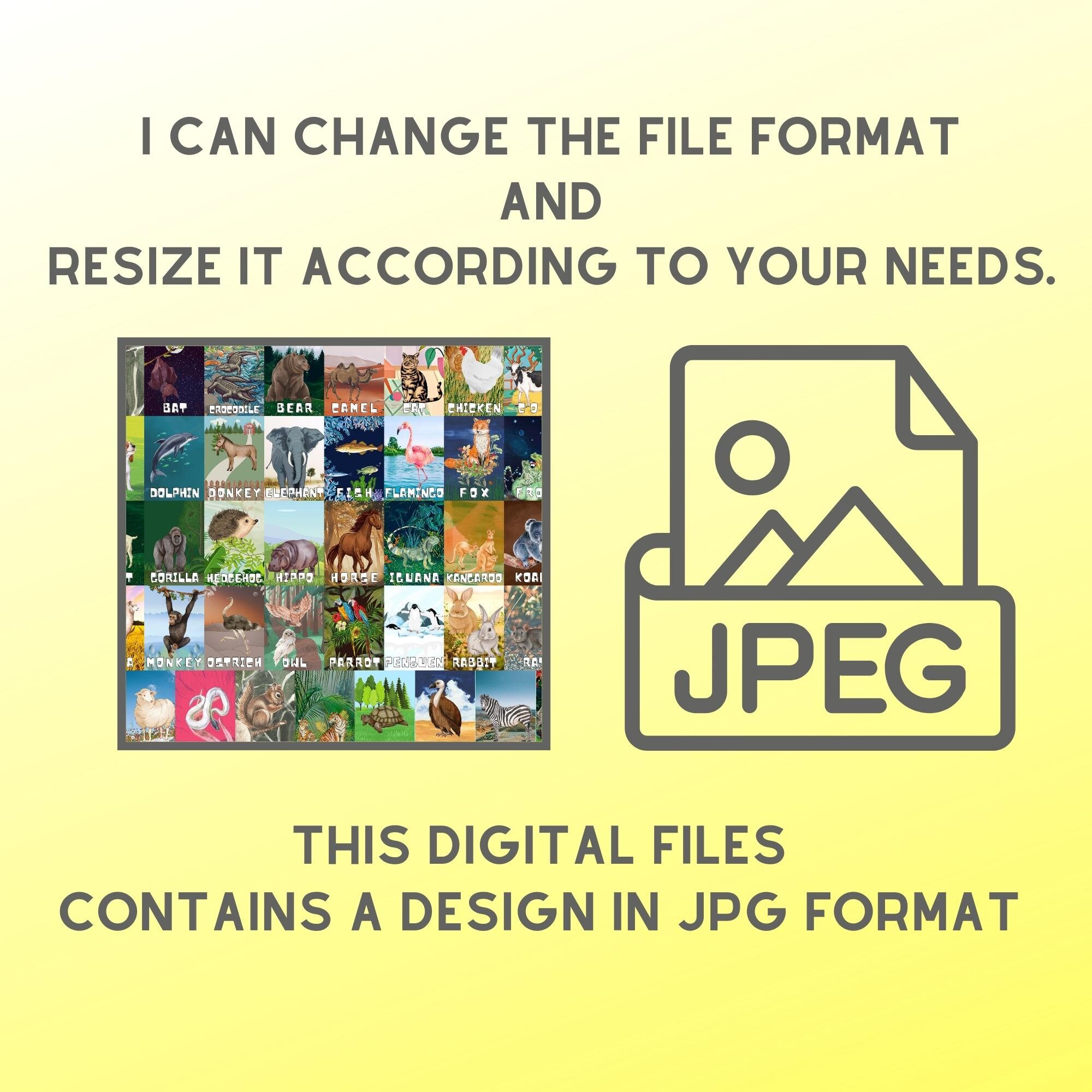 44 Animal Printables Digital Download for Preschool Learning, Ideal for ...