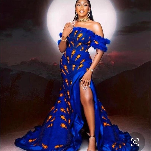 African Mother of the Bride Dress - Etsy