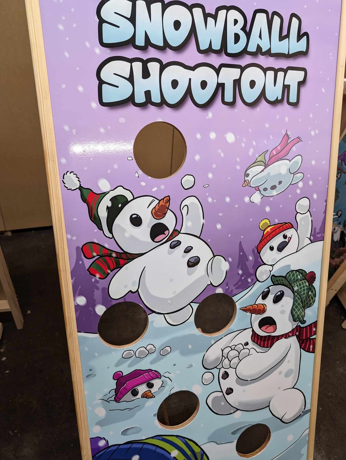 Snowball Shootout Game - Etsy UK
