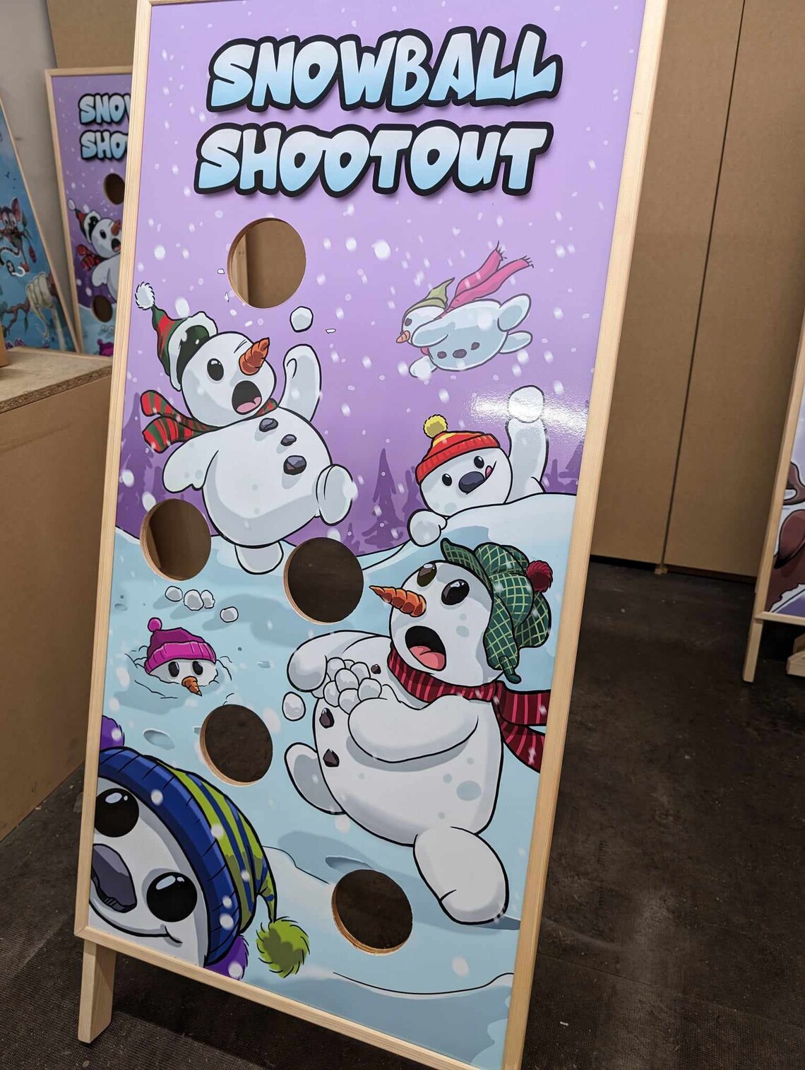 Snowball Shootout Game - Etsy UK