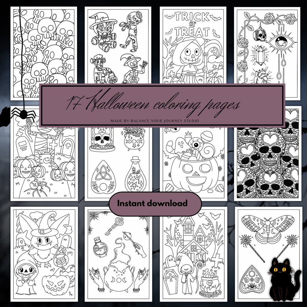 Make Halloween Fun With These Coloring Pages for the Whole Family. Grab ...