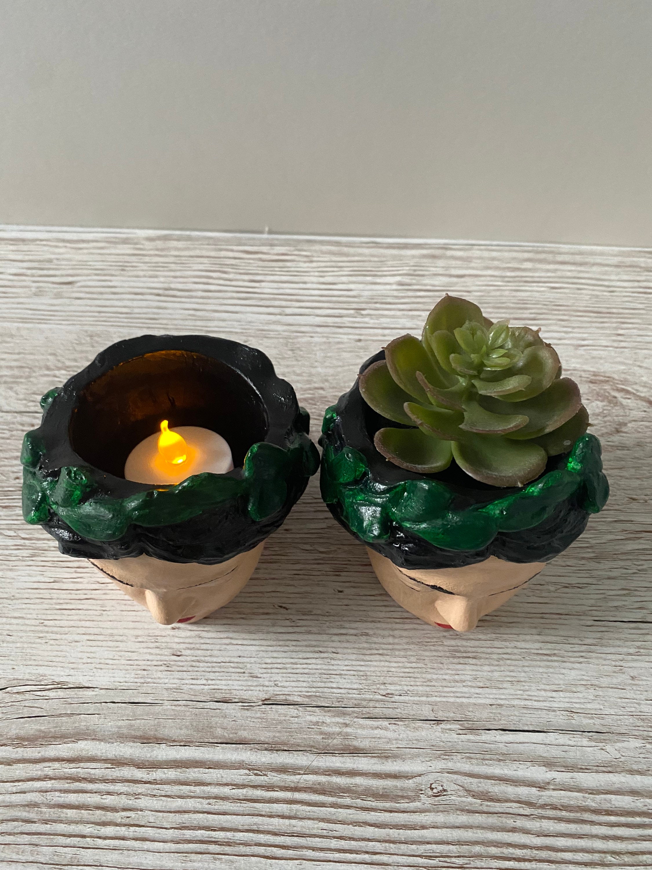 Head Stone Planter Pot / Angel Flower Pot / Succulent Planters - Etsy UK