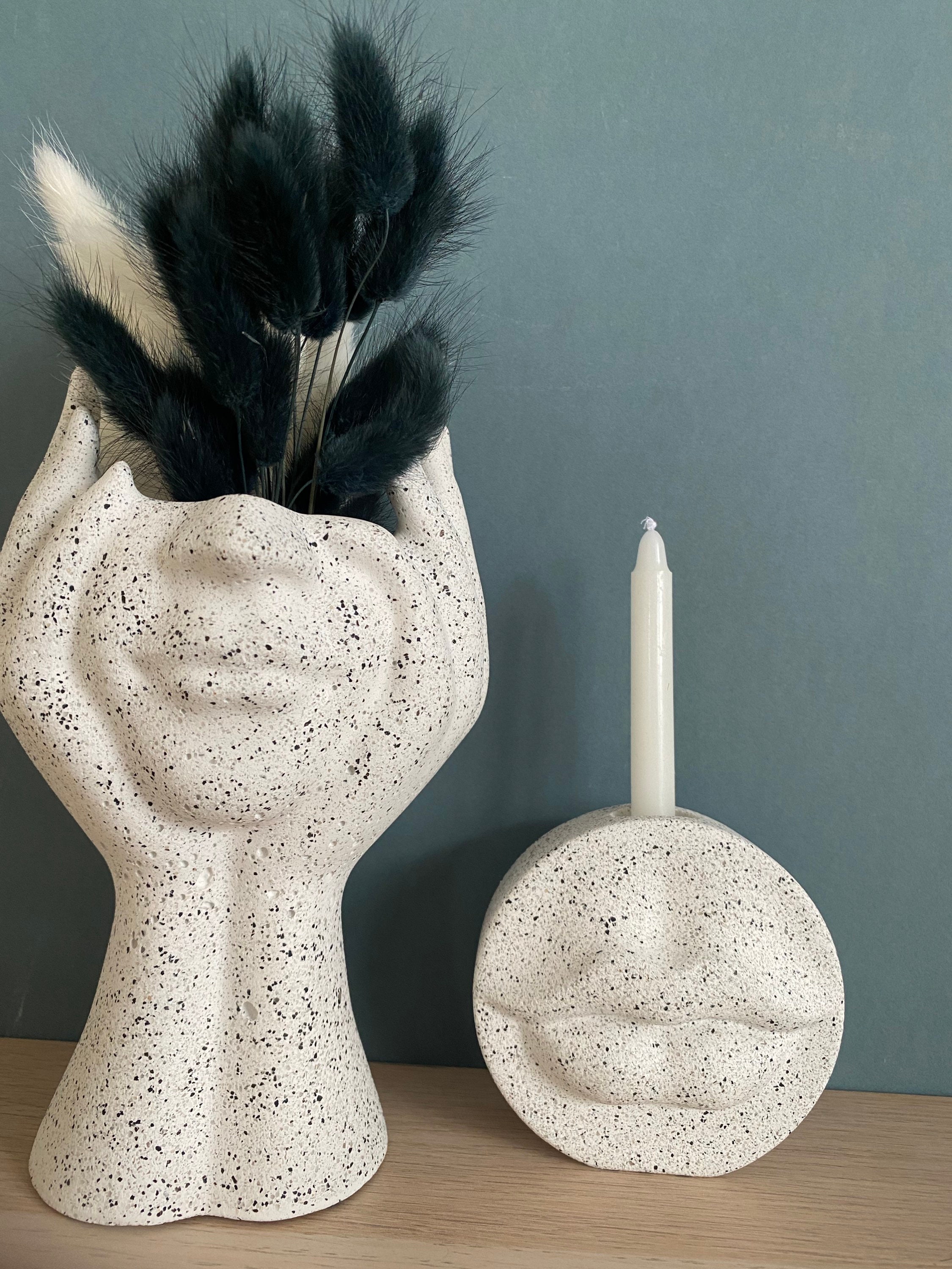 Woman Face Vase / Woman Body Planter / Funny Planters UK / Concrete ...