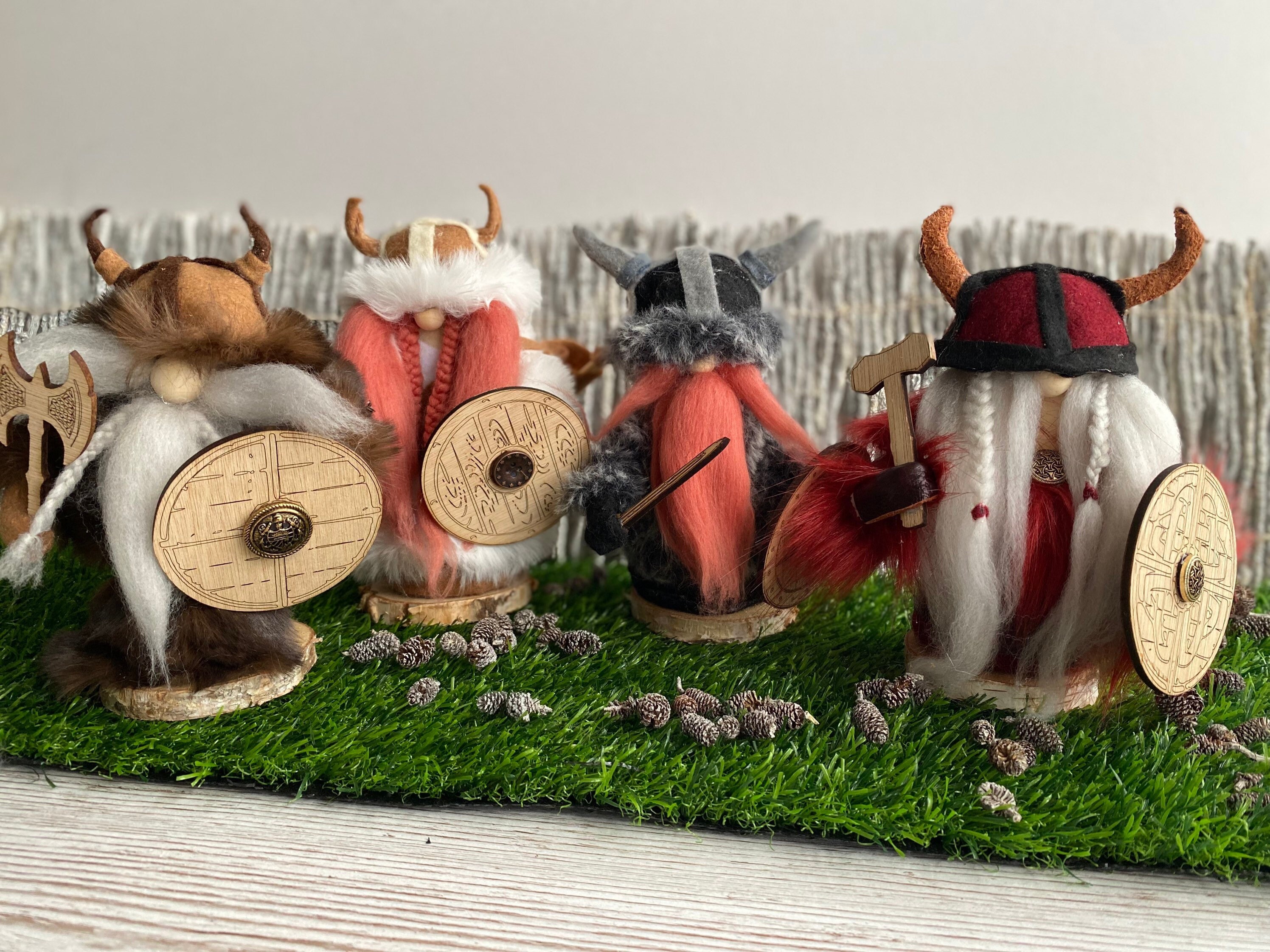 Christmas Gnome, Handmade Viking Gnomes, Scandinavian Nisse, Viking Elf ...