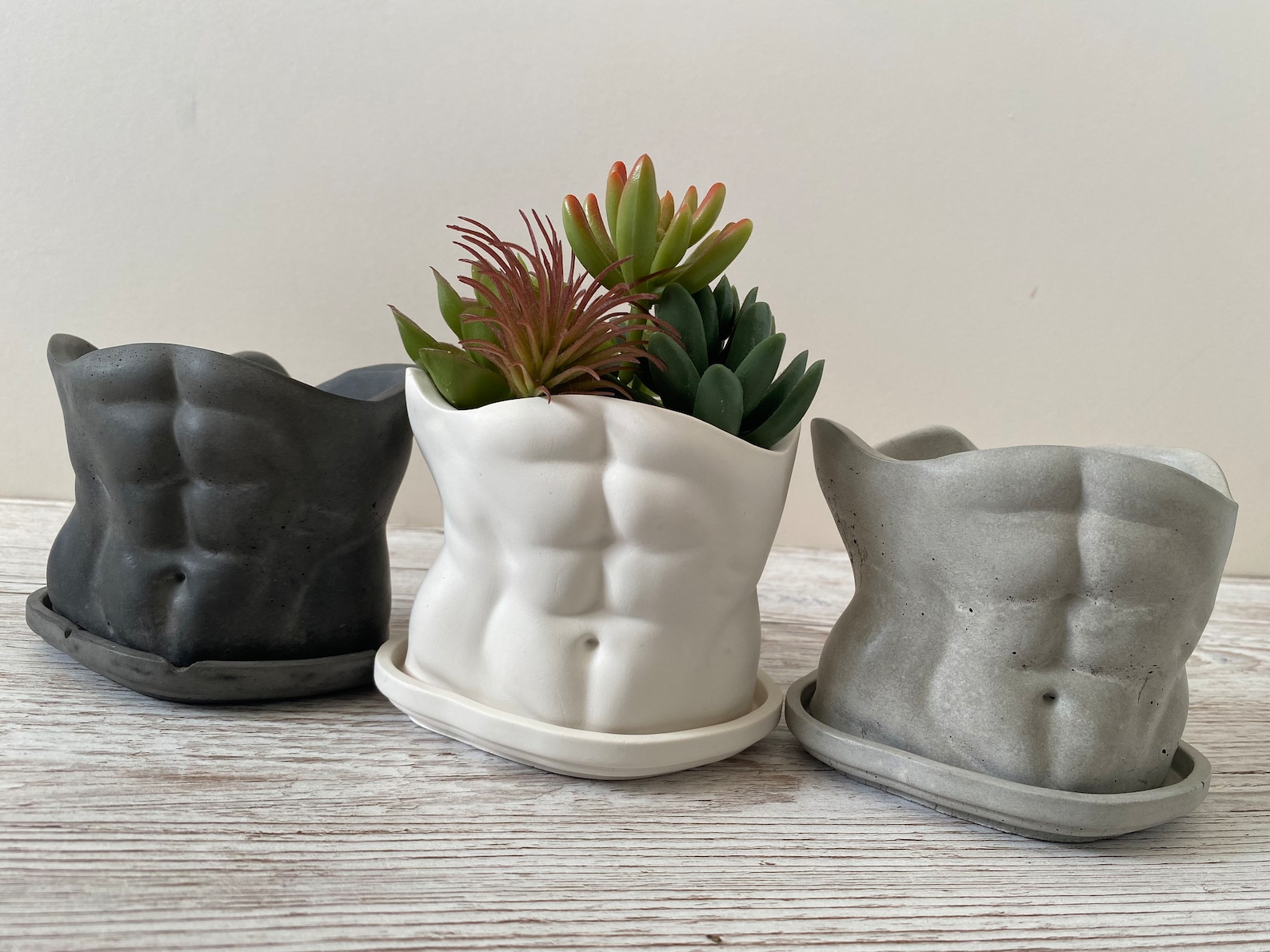 Davids Torso / Male Body Planter / Man Torso Pot / Human Planter / Gift ...