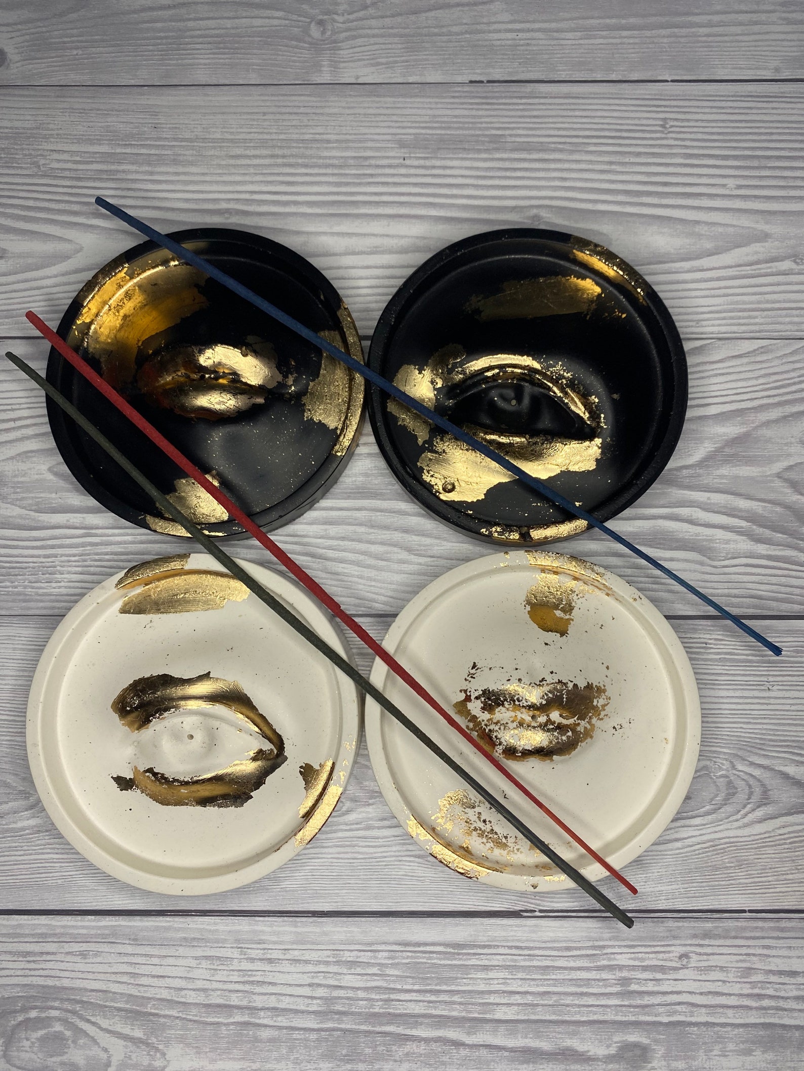 Eye Incense Holder / Lips Incense Holder / Jesmonite Incense Holder ...