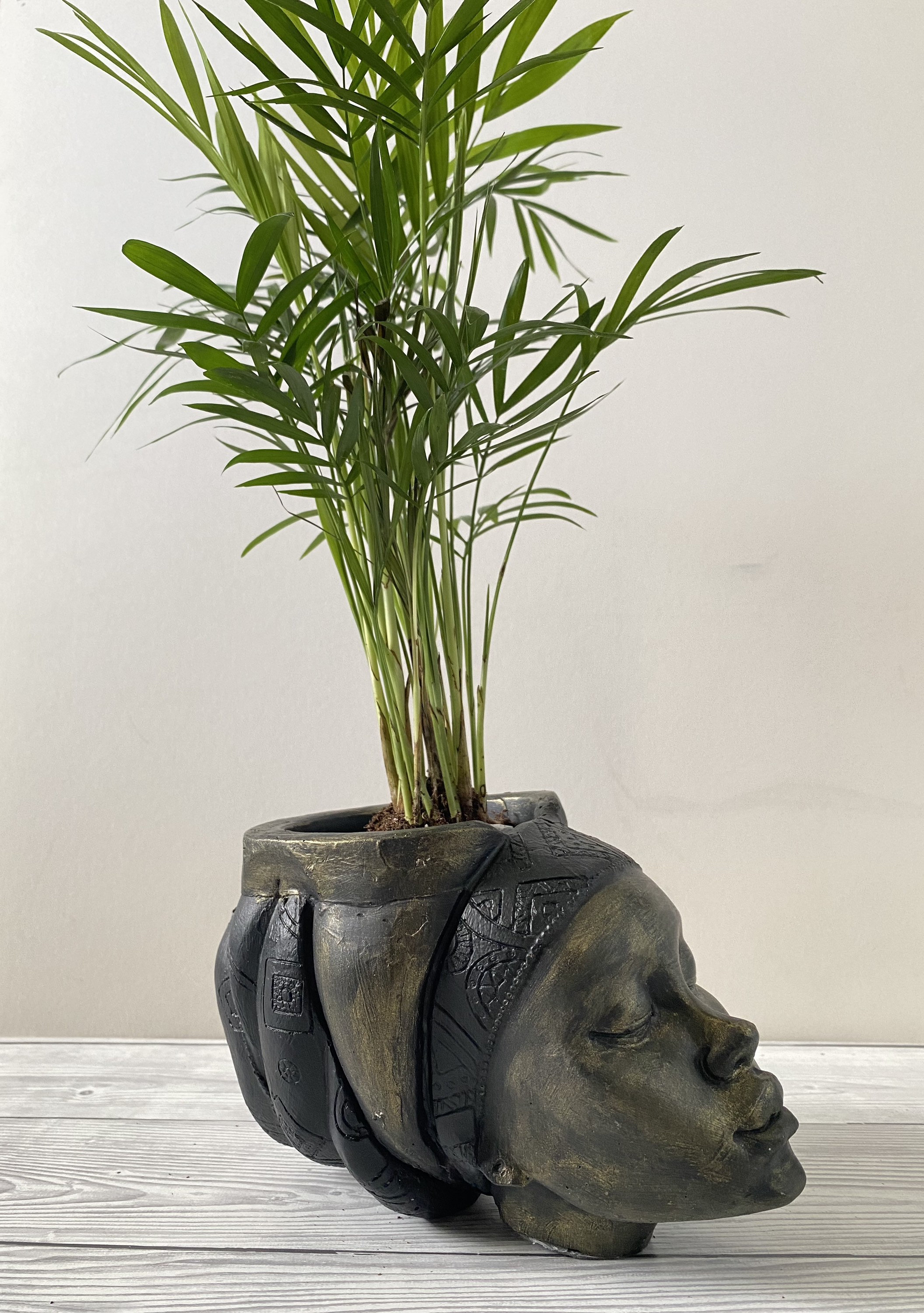Woman Head Planter Pot African Queen Pot Unique Planters UK - Etsy