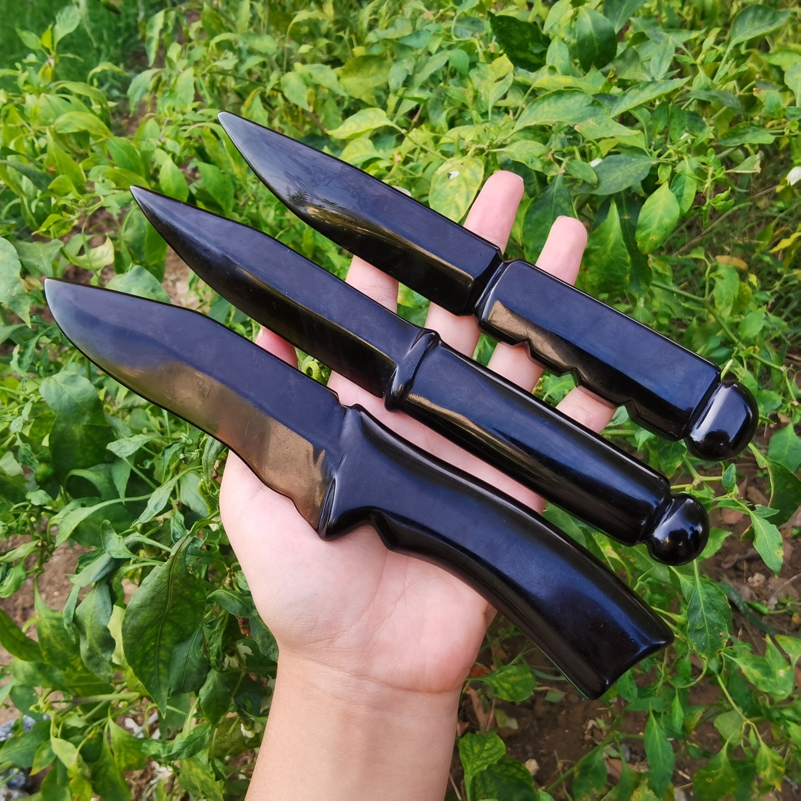 Obsidian Kitchen Knife