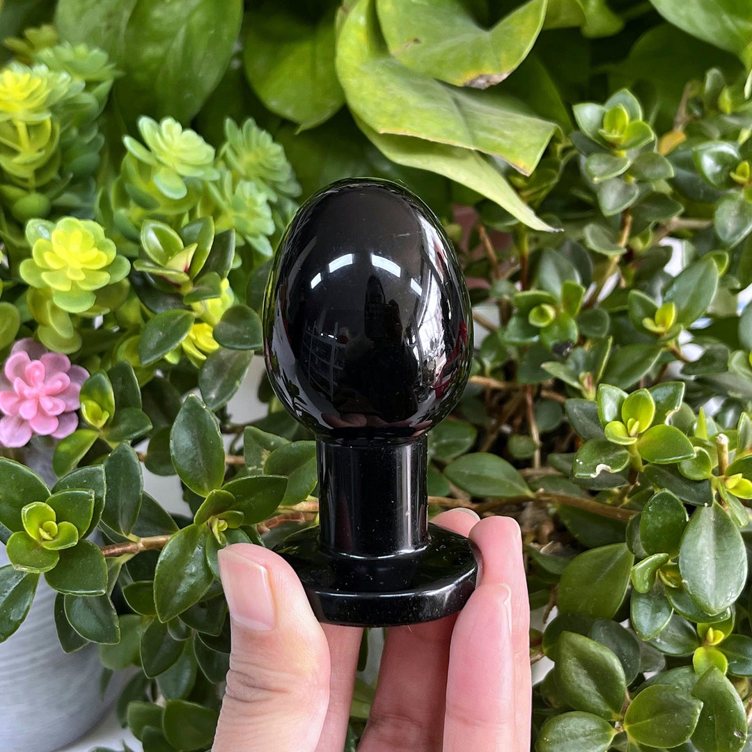 Natural Obsidian Massage Stick,crystal Carving Massage Stick,quartz ...