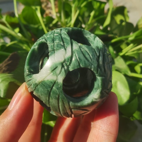 Jade Chinese Puzzle Ball - Etsy
