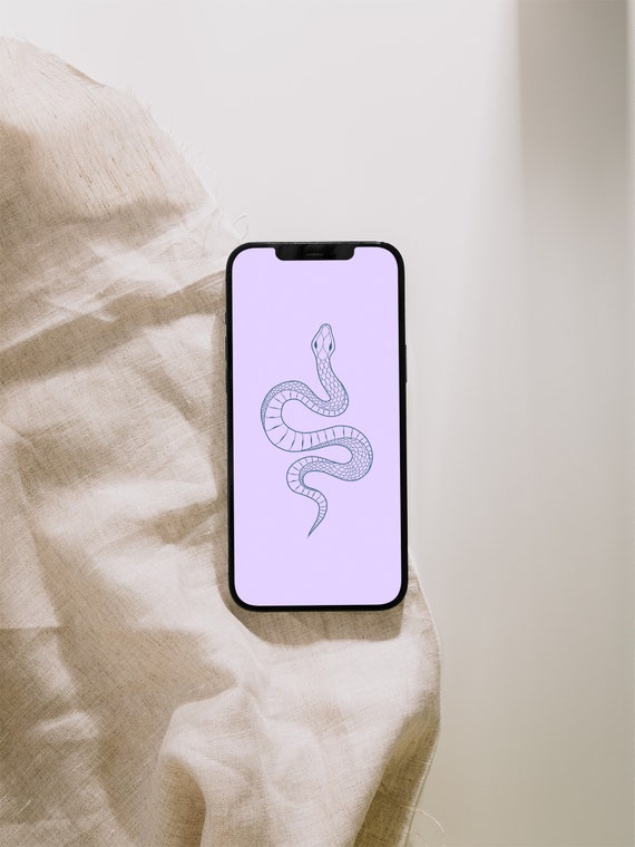 Snake Phone Wallpaper Iphone Wallpaper Aesthetic Android | Etsy