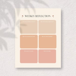 Gratitude Digital Journal Printable | Gratitude Spreadsheets ...