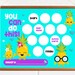 Pineapple Reward Chart, Kids Reward Chart, Routine Chart, Pineapple ...