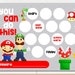 Mario Bros Reward Chart, Boys Reward Chart, Luigi Chore Chart, Gamer ...