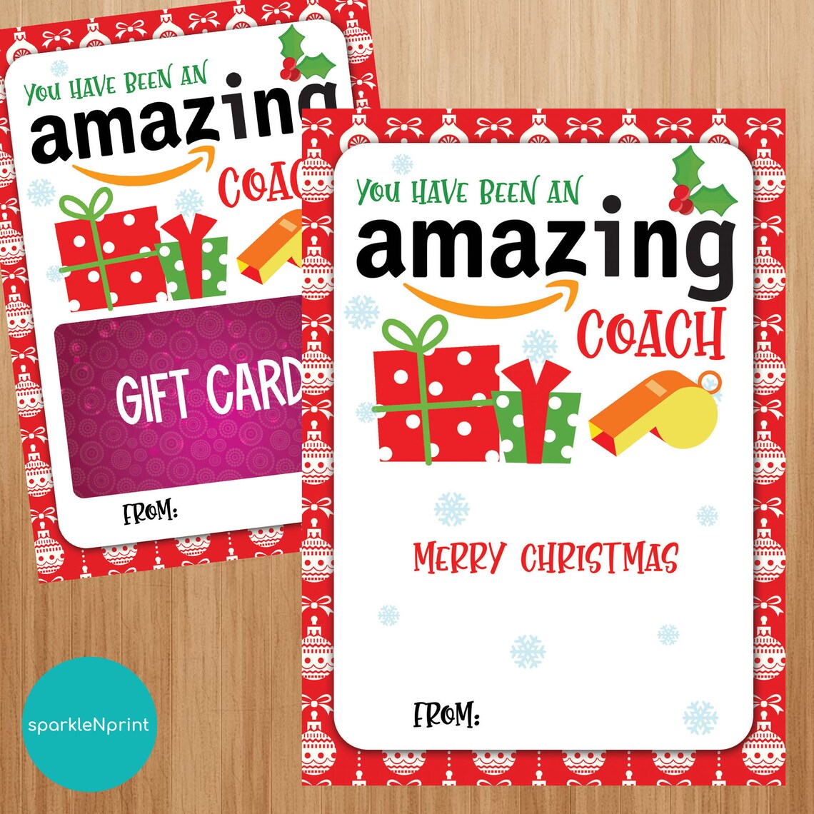 Thank You for Being an Amazing Coach, Amazon Gift Card Holder ...