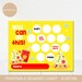 Printable Pizza Reward Chart, Pizza Sticker Chart, Girl Sticker Chart ...