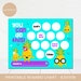 Pineapple Reward Chart, Kids Reward Chart, Routine Chart, Pineapple ...