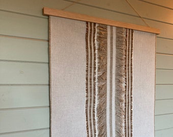 Linen Wall Hanging - Etsy