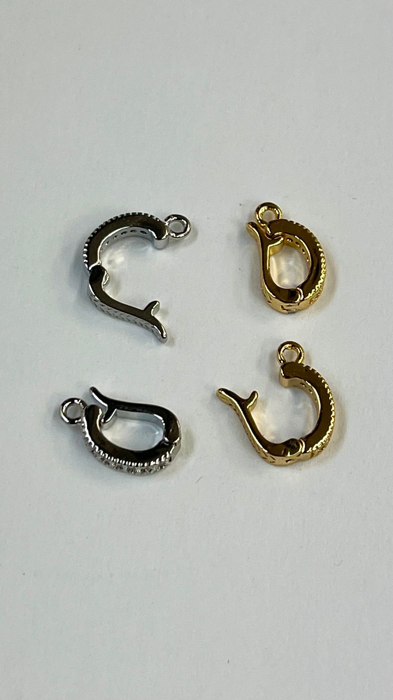 Pearl Necklace Shortener Clasp, Connector Clasp, Pearl Jewellery Making ...