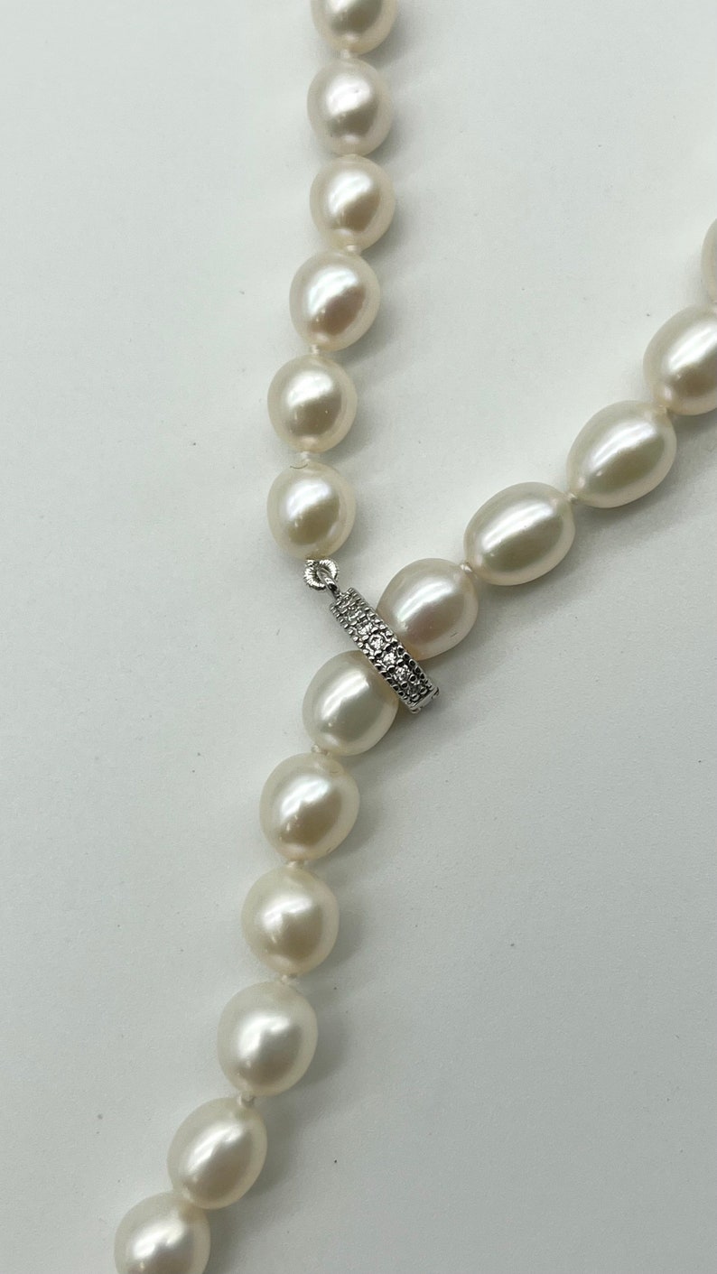 Pearl Necklace Shortener Clasp Connector Clasp Pearl - Etsy