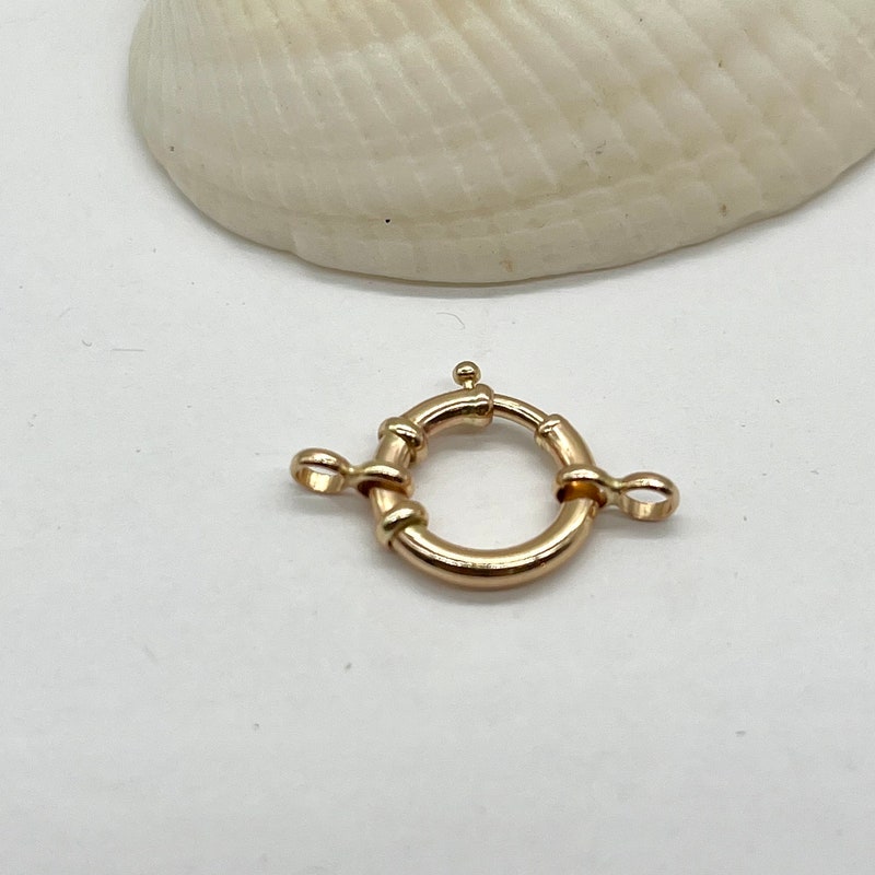 Solid Gold Clasp - Etsy