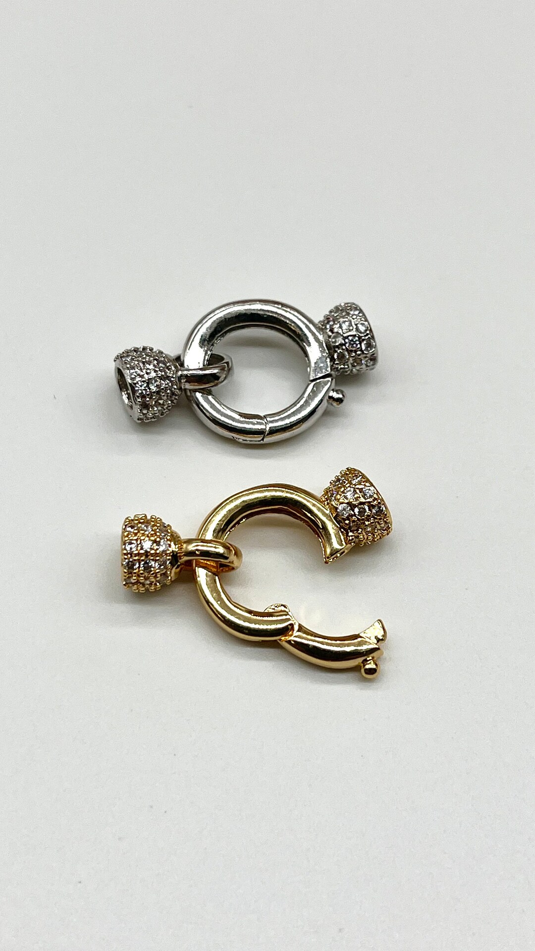 Pearl Clasp Connector, Fancy Clasp for Necklace/ Bracelet, Fancy ...