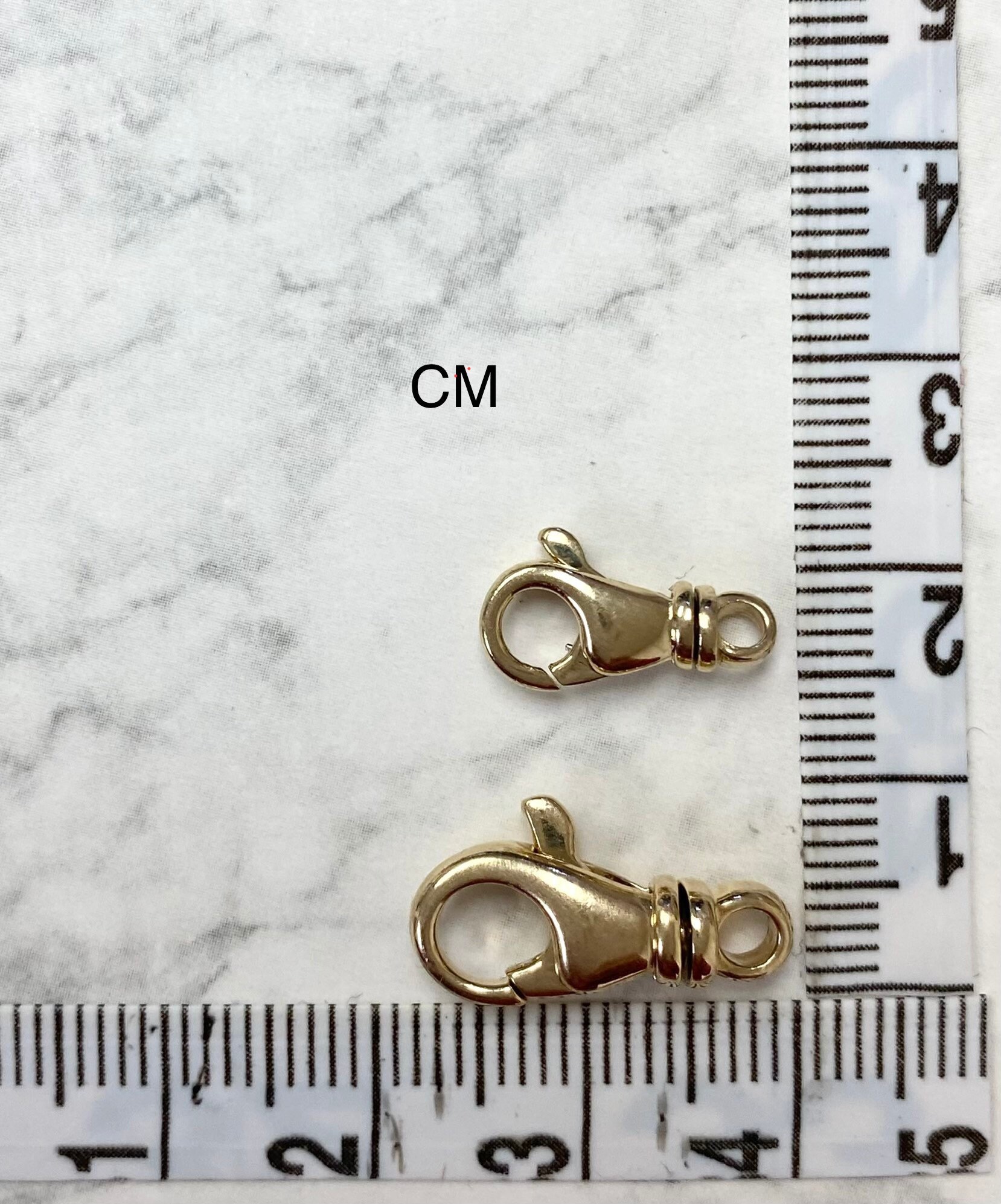 Swivel Gold Clasp 14K 18K Solid Gold Clasp Clasp for Heavy - Etsy