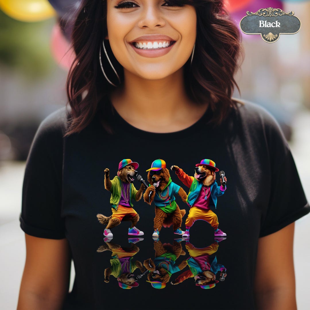 Hip Hop Dogs T-shirt, Rapper Dogs Tee, Urban Street Dogs Shirt, Dog ...