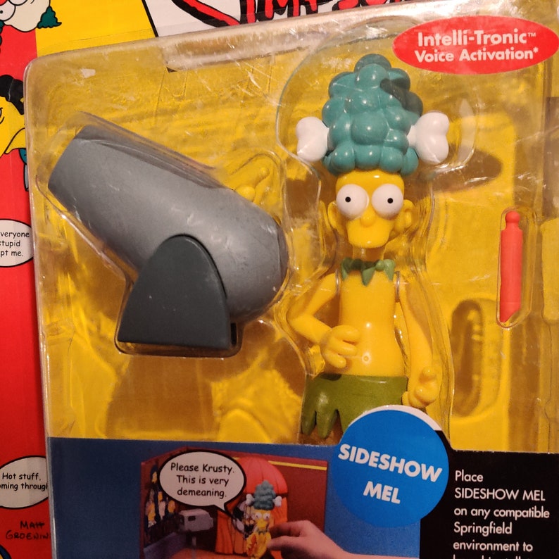 The Simpsons Series 5 Sideshow Mel Action Figure WOS - Etsy