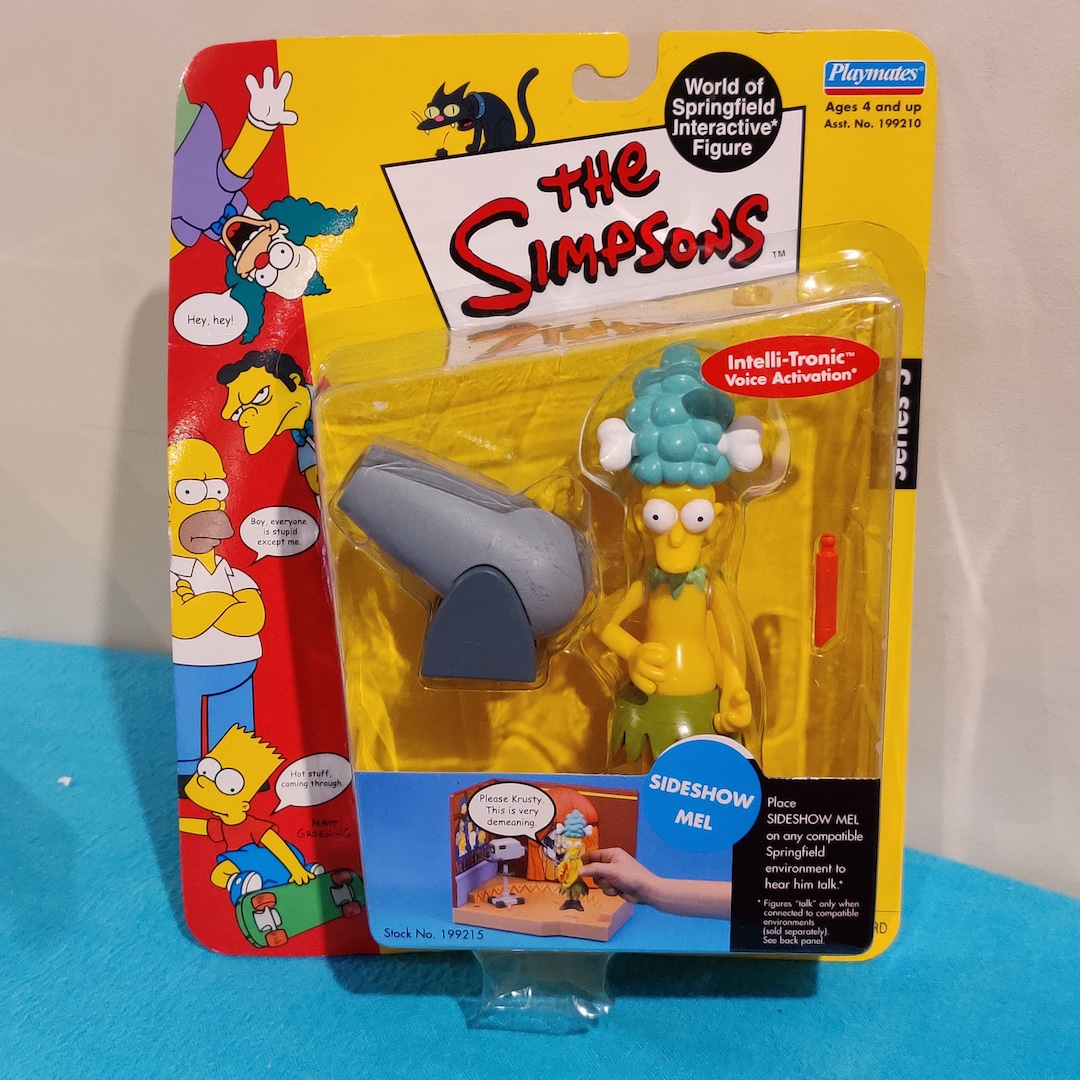 The Simpsons Series 5 Sideshow Mel Action Figure WOS - Etsy
