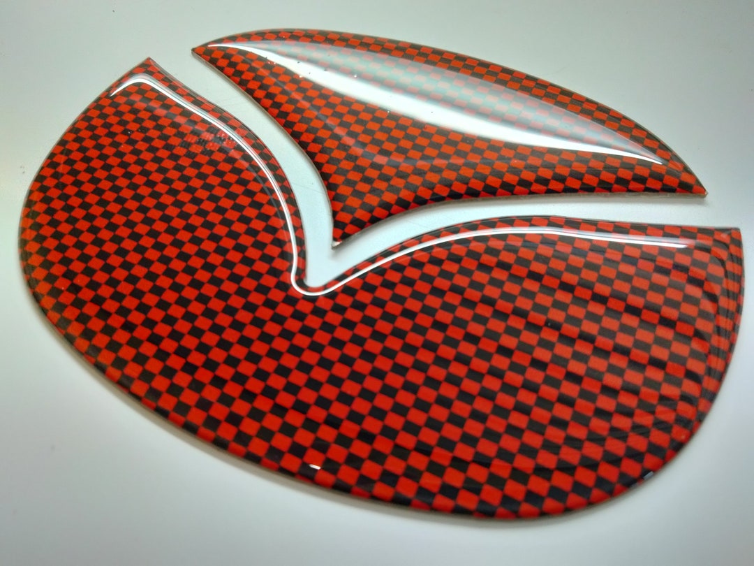 3D Domed Raised TAILGATE Logo Inserts for Mazda CX-5 Model US Made 2PCS ...